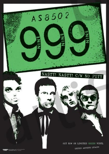 999 posters - 999 Nasty Nasty poster ART041 – Panic Posters
