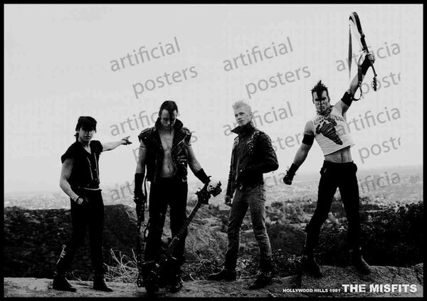 Misfits posters - The Misfits Hollywood 1981 poster ART185 – Panic Posters
