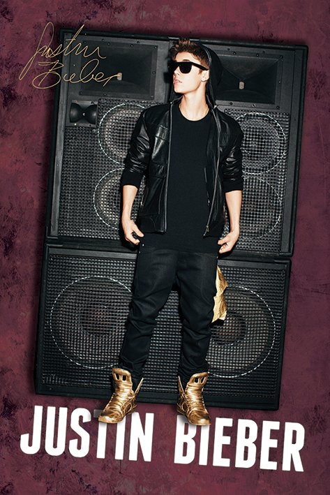 Justin Bieber posters - Justin Bieber Speakers poster PP33087 – Panic ...