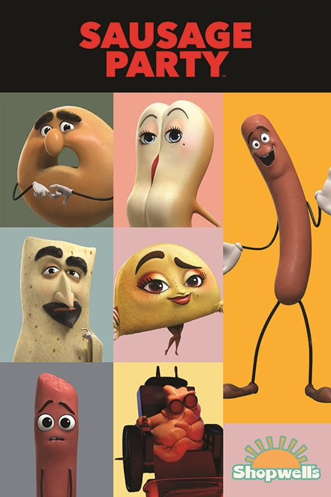 Sausage Party posters - Sausage Party poster PP33898 – Panic Posters
